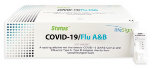 STATUS™ COVID-19/Flu A&B Rapid Antigen Test - Aurora Biomed