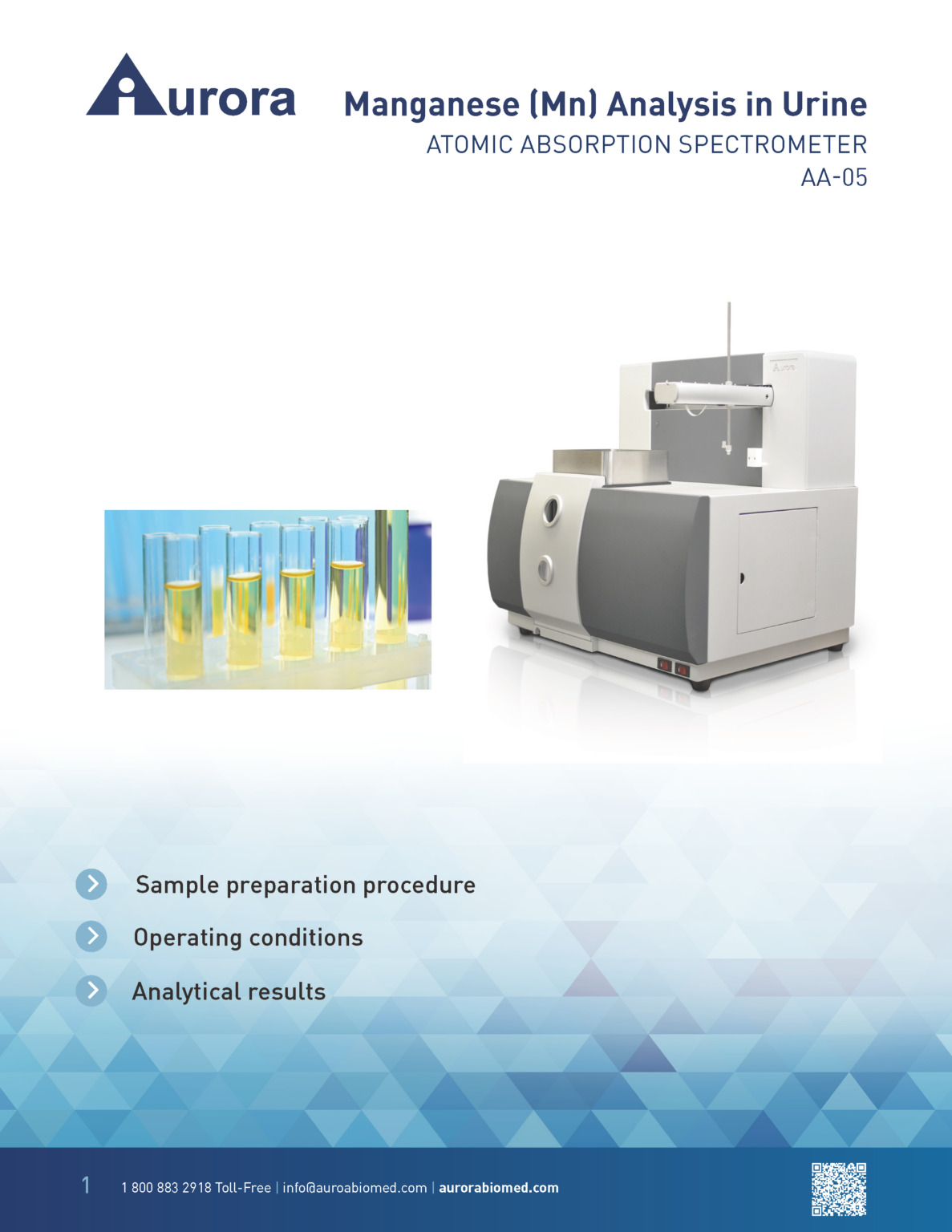Determination Of Manganese In Urine With Gf Mode In Aas
