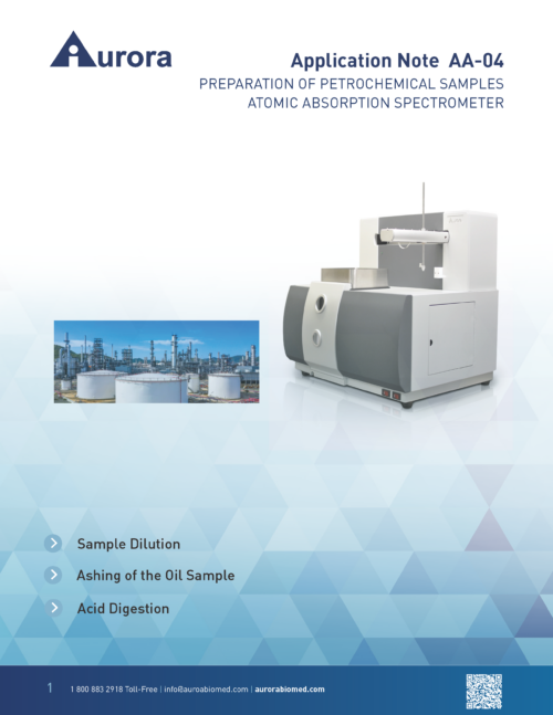 Preparation of Petrochemical Samples for Atomic Absorption Spectrometer